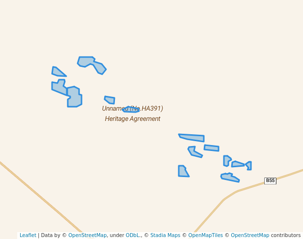 Unnamed (No.HA391) Heritage Agreement in Karoonda | Map and Routes
