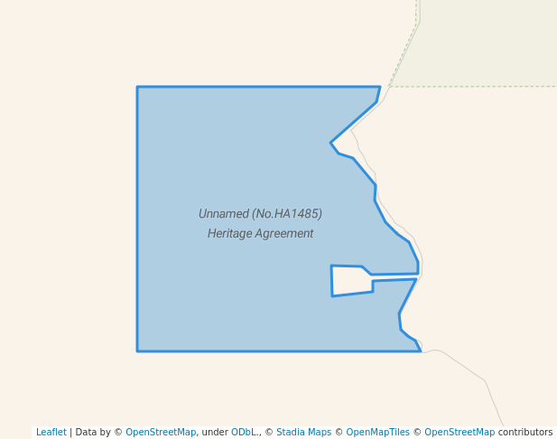 Unnamed (No.HA1485) Heritage Agreement in Lameroo | Map and Routes