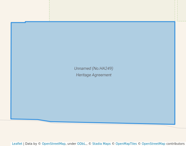 Unnamed (No.HA249) Heritage Agreement in Smoky Bay | Map and Routes
