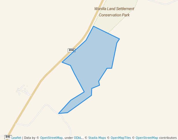 Unnamed (No.HA405) Heritage Agreement in Wanilla | Map and Routes