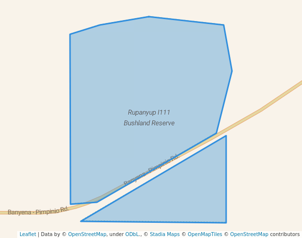Rupanyup I111 Bushland Reserve in Murtoa | Map and Routes
