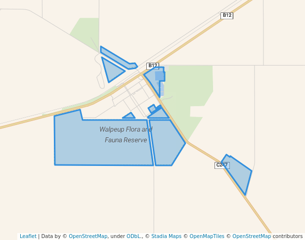 Walpeup Flora and Fauna Reserve in Walpeup | Map and Routes