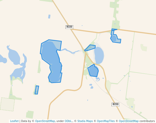 Lake Cope Cope Wildlife Reserve (hunting) in Cope Cope | Map and Routes