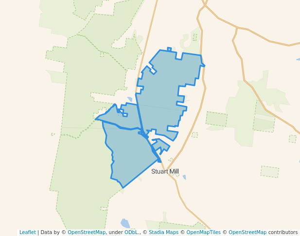 Stuart Mill Nature Conservation Reserve in Stuart Mill | Map and Routes