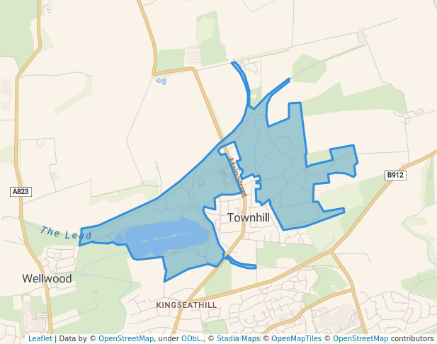 Townhill Country Park in Townhill | Map and Routes