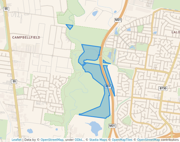 Merri Creek Park in Lalor | Map and Routes