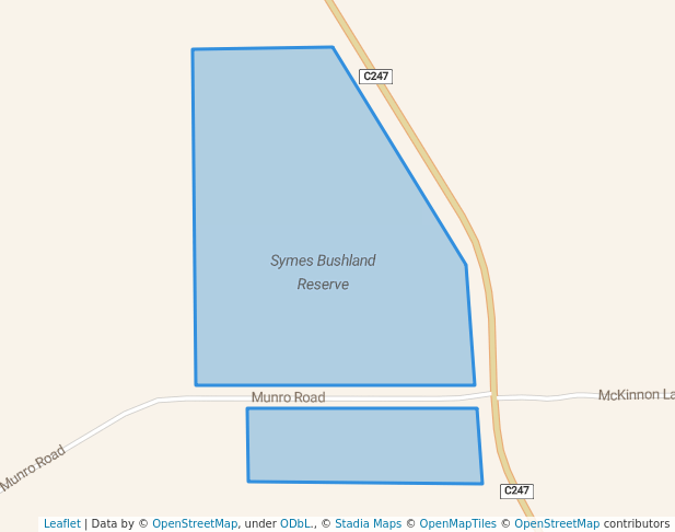 Symes Bushland Reserve in Walpeup | Map and Routes
