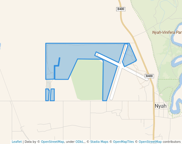 Nyah Bushland Reserve in Nyah | Map and Routes