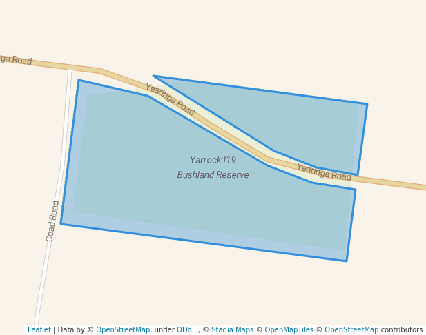 Yarrock I19 Bushland Reserve in Kaniva | Map and Routes