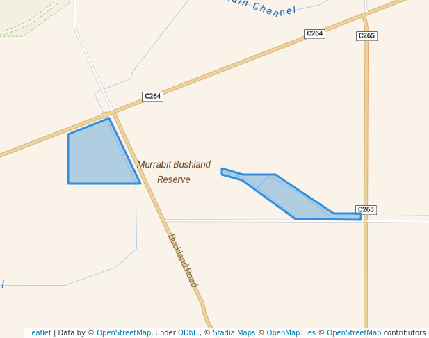 Murrabit Bushland Reserve in Teal Point | Map and Routes