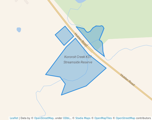 Kororoit Creek K37 Streamside Reserve in Toolern Vale | Map and Routes