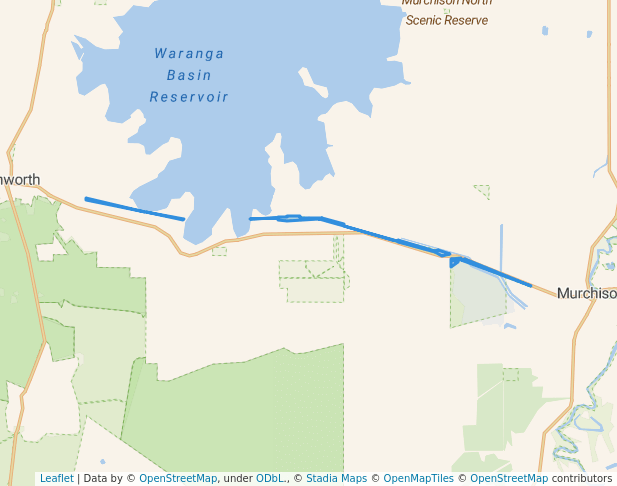 Murchison - Rushworth rail line Nature Conservation Reserve in ...