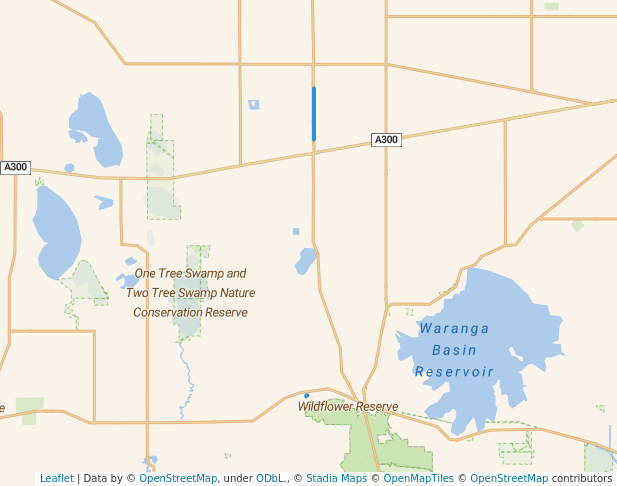 Rushworth - Colbinabbin rail line Bushland Reserve in Stanhope | Map ...