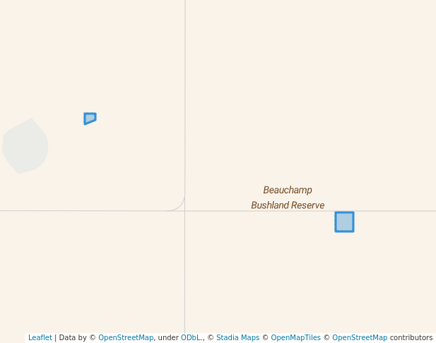Beauchamp Bushland Reserve in Beauchamp | Map and Routes