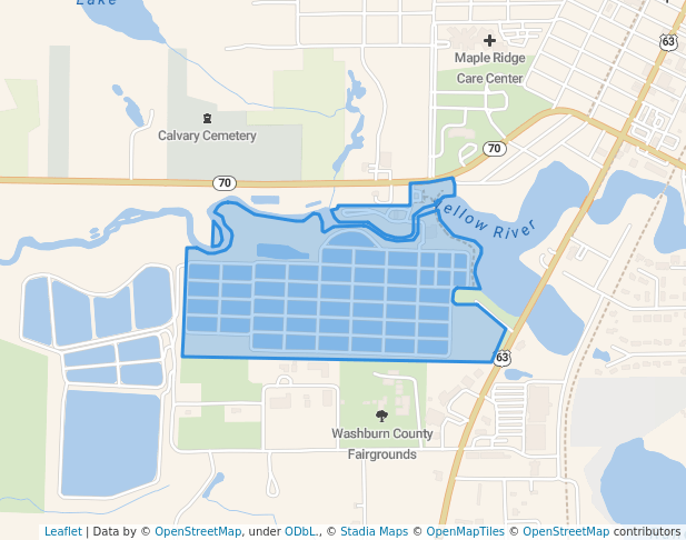 Governor Tommy G. Thompson State Fish Hatchery in Spooner | Map and Routes