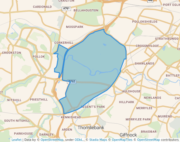 Pollok Country Park in Glasgow | Map and Routes