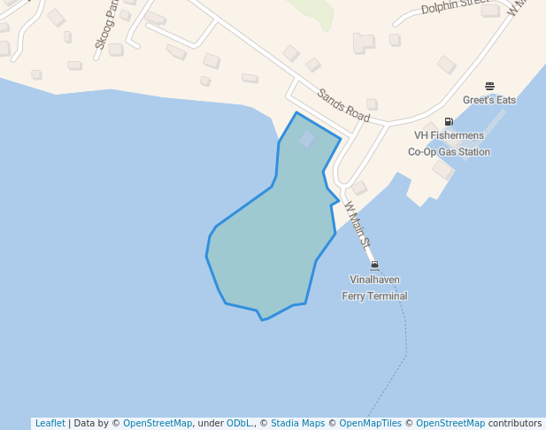 Grimes Park in Vinalhaven | Map and Routes