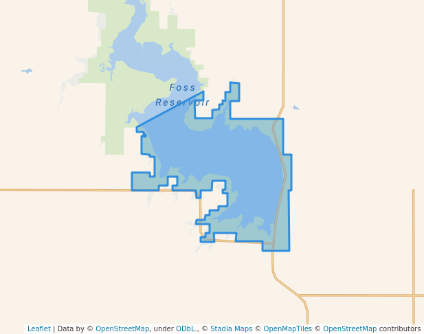 Foss State Park in Butler | Map and Routes