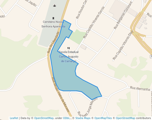 Praça Doutor Júlio Prestes de Albuquerque in Piedade | Map and Routes