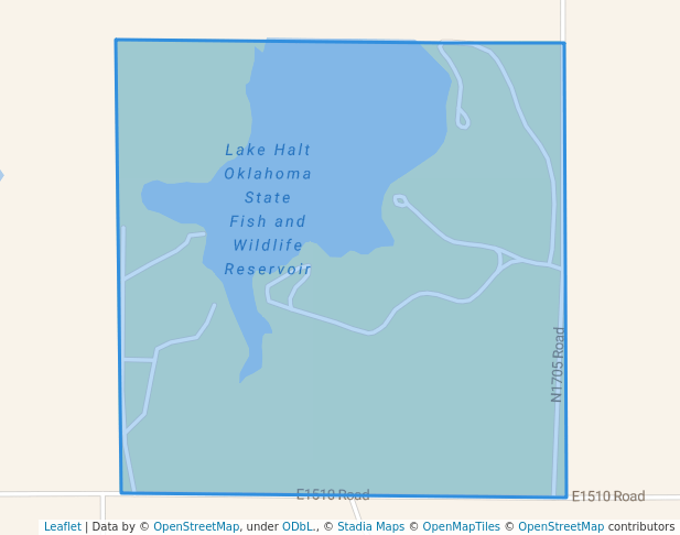 Lake Hall Public Fishing Area in Hollis | Map and Routes