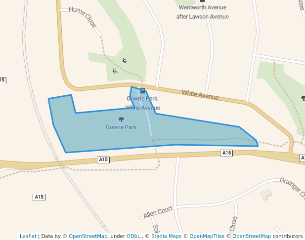 Gowrie Park in Singleton Heights | Map and Routes