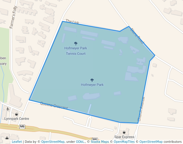 Hofmeyer Park in Pretoria | Map and Routes