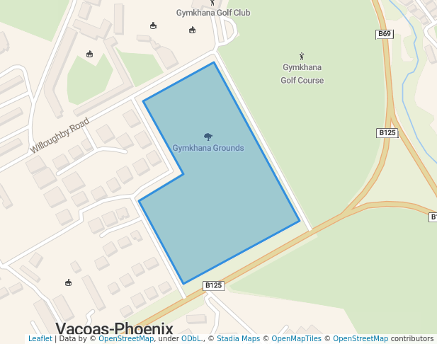 Gymkhana Grounds in Vacoas-Phoenix | Map and Routes