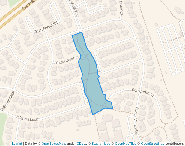 el Rancho del Rey Park in Chula Vista | Map and Routes