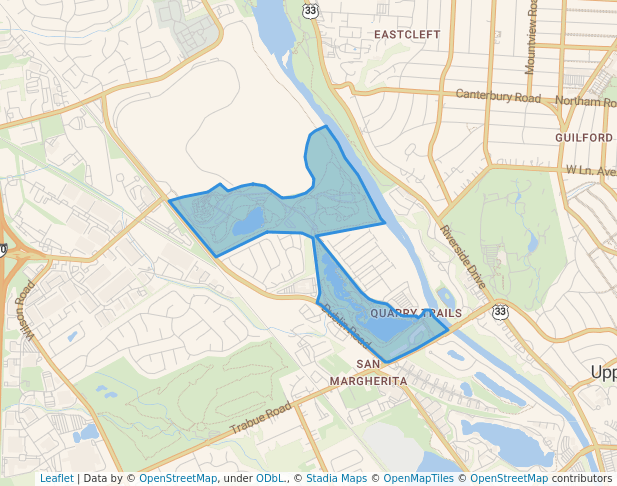 Quarry Trails Metro Park in Columbus | Map and Routes