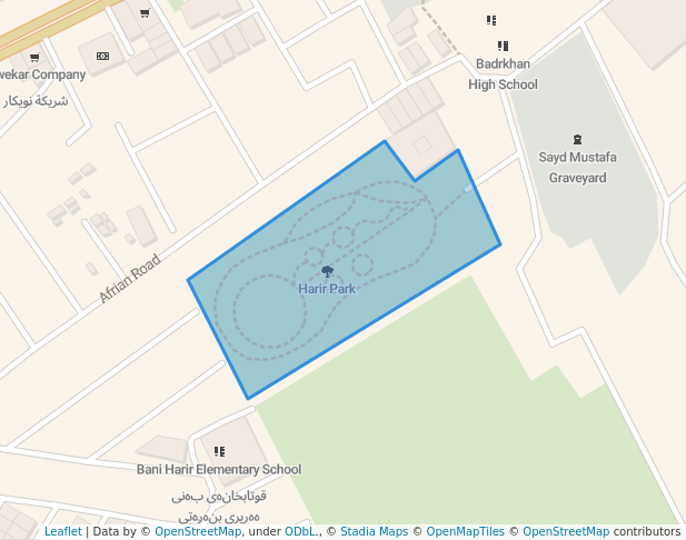 Harir Park in Harir | Map and Routes