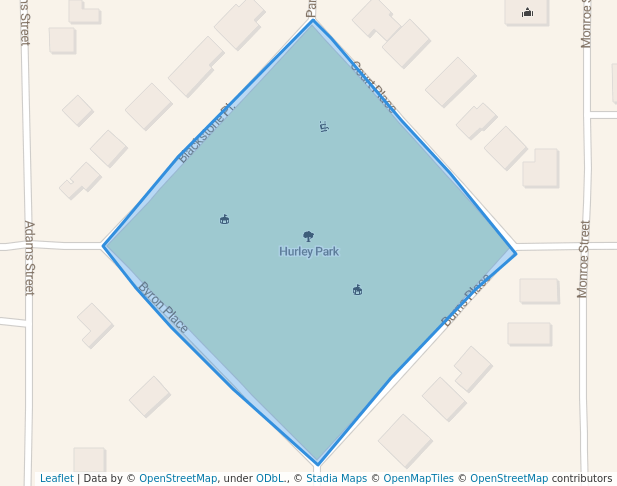 Hurley Park in Hurley | Map and Routes
