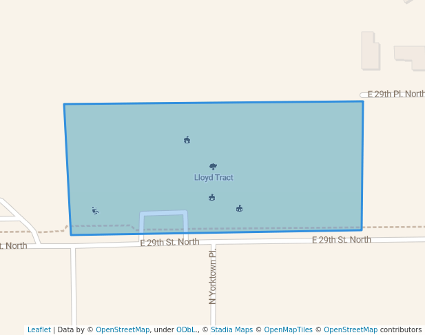 Lloyd Tract in Tulsa | Map and Routes