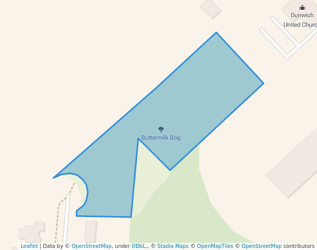 Buttermilk Bog in Dutton | Map and Routes