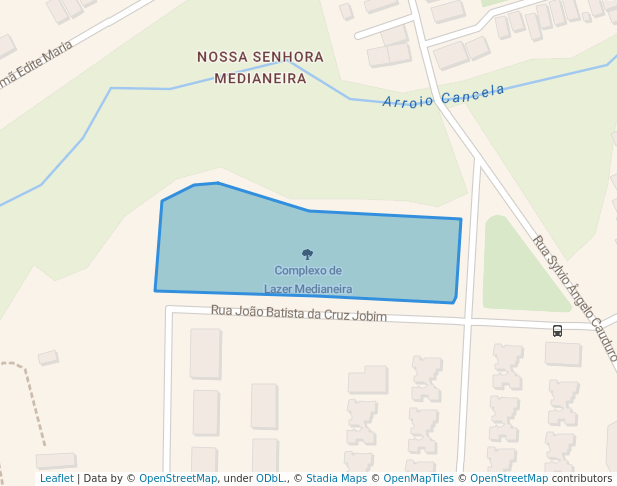 Complexo de Lazer Medianeira in Santa Maria | Map and Routes