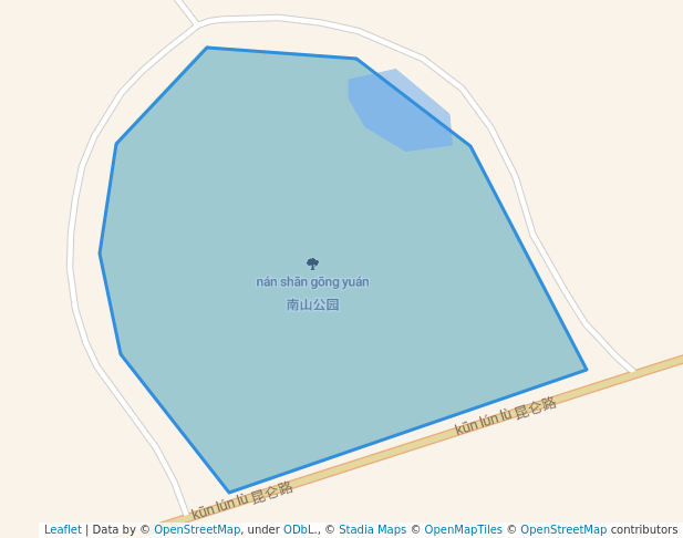 南山公园 in Weihai | Map and Routes