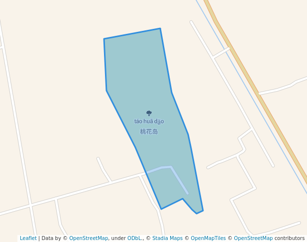 桃花岛 in Cheng Du Shi | Map and Routes