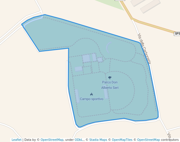 Parco Don Alberto Seri in Solomeo | Map and Routes