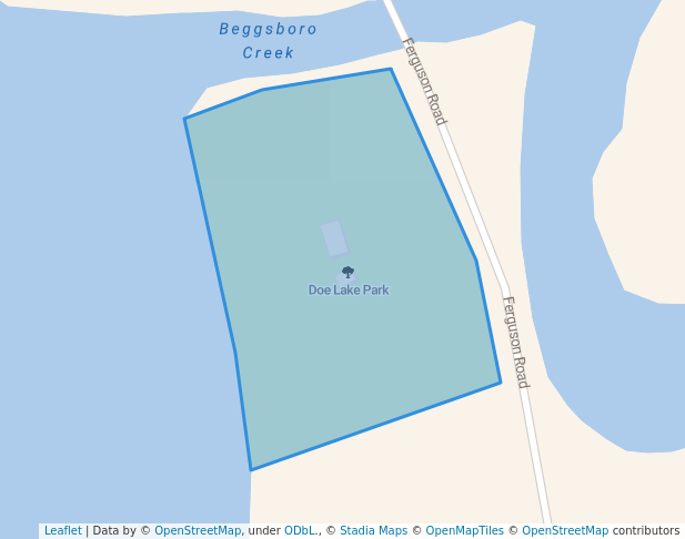 Doe Lake Park in Katrine | Map and Routes