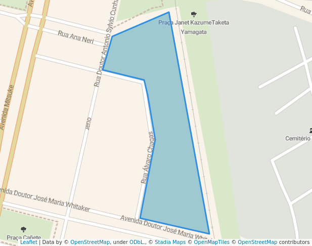 Jardim da Saudade in Mairinque | Map and Routes