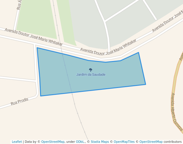 Jardim da Saudade in Mairinque | Map and Routes