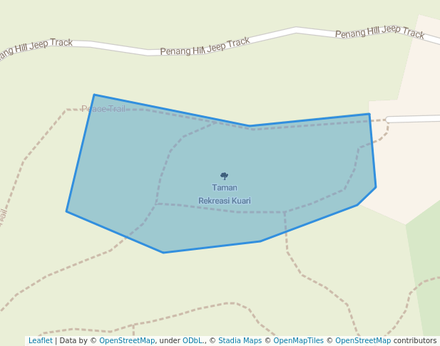 Taman Rekreasi Kuari in George Town | Map and Routes