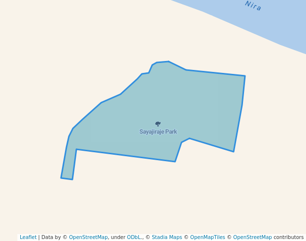 Sayajiraje Park in Anandnagar | Map and Routes