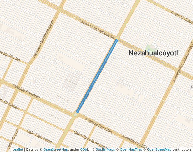 Corredor Adolfo López Mateos in Nezahualcóyotl | Map and Routes