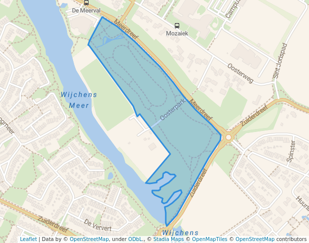 Oosterpark in Wijchen | Map and Routes