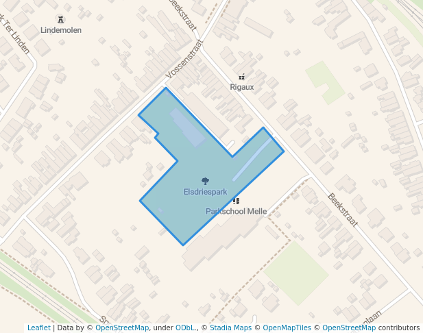Elsdriespark in Melle | Map and Routes