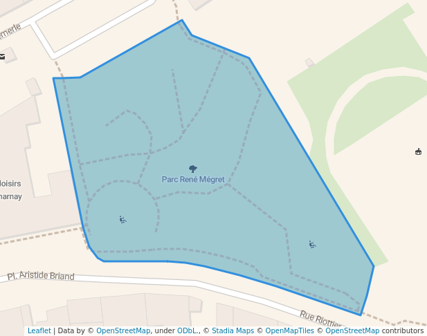 Parc René Mégret in Charlieu | Map and Routes