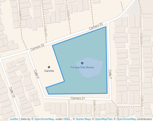 Parque Don Bosco in Barranquilla | Map and Routes