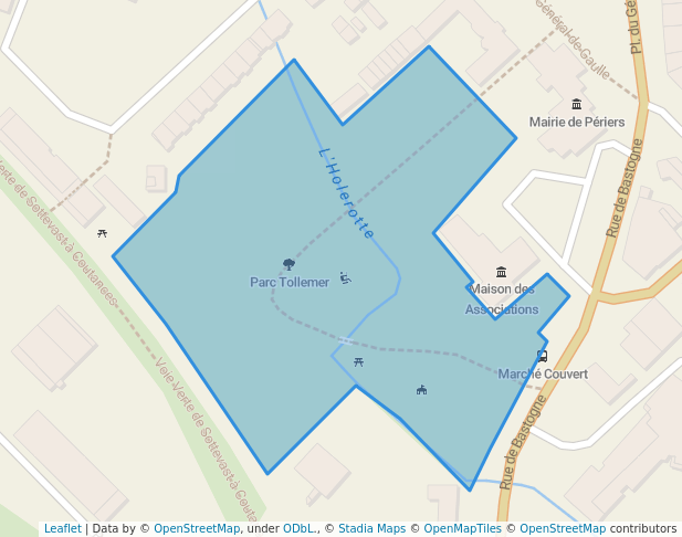 Parc Tollemer in Périers | Map and Routes