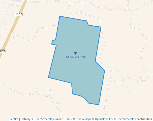 Adina Deer Park in Haripur | Map and Routes