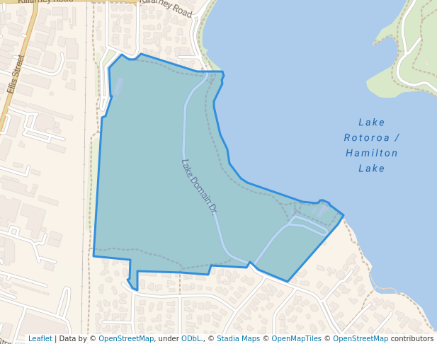Innes Common in Hamilton | Map and Routes